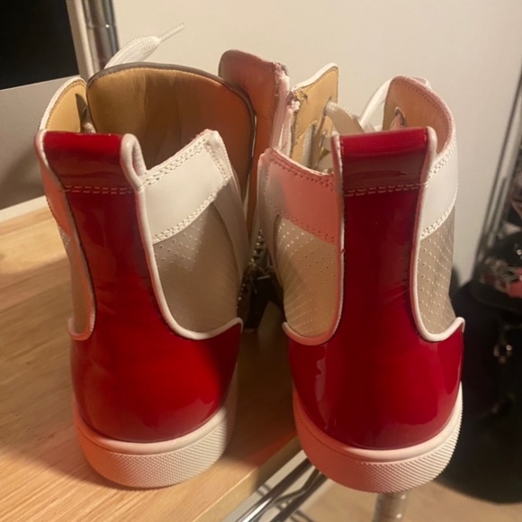 Christian Louboutin | Shoes | Louboutin High Tops With Spikes | Poshmark